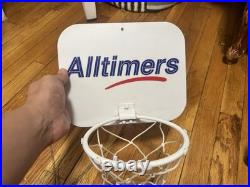 Alltimers Branded Mini Basketball Hoop | Vintage Longboards
